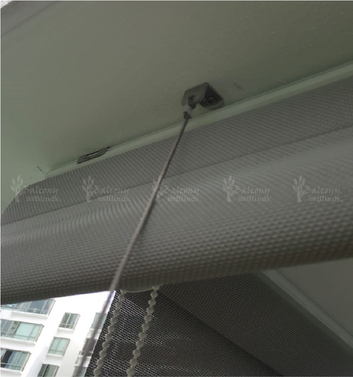 Outdoor Motorised Roller Blinds Singapore - BALCONYBLINDS