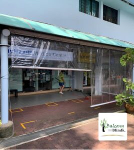 Transparent PVC Blinds - BALCONYBLINDS