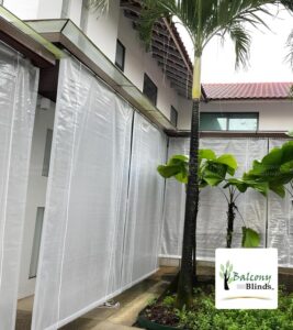 Transparent PVC Blinds - BALCONYBLINDS